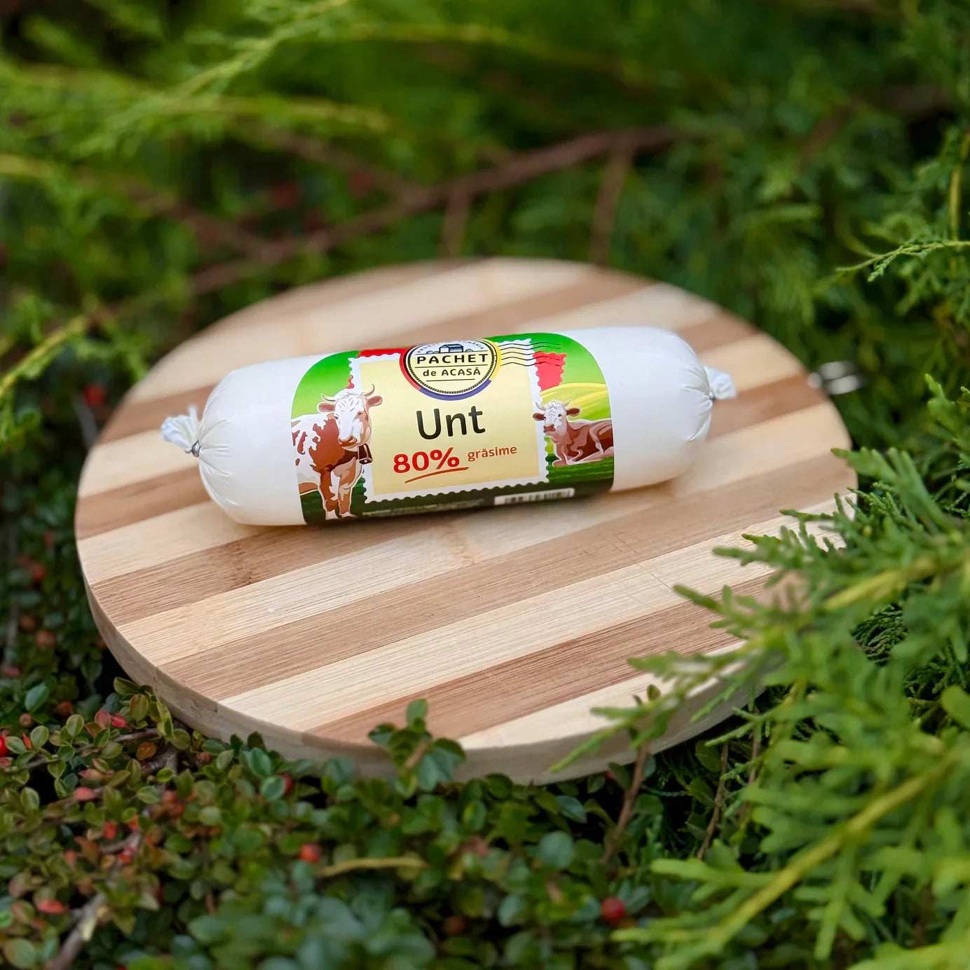 Unt 80% grăsime, Pachet de Acasă, 300g – Ferma cu Omenie